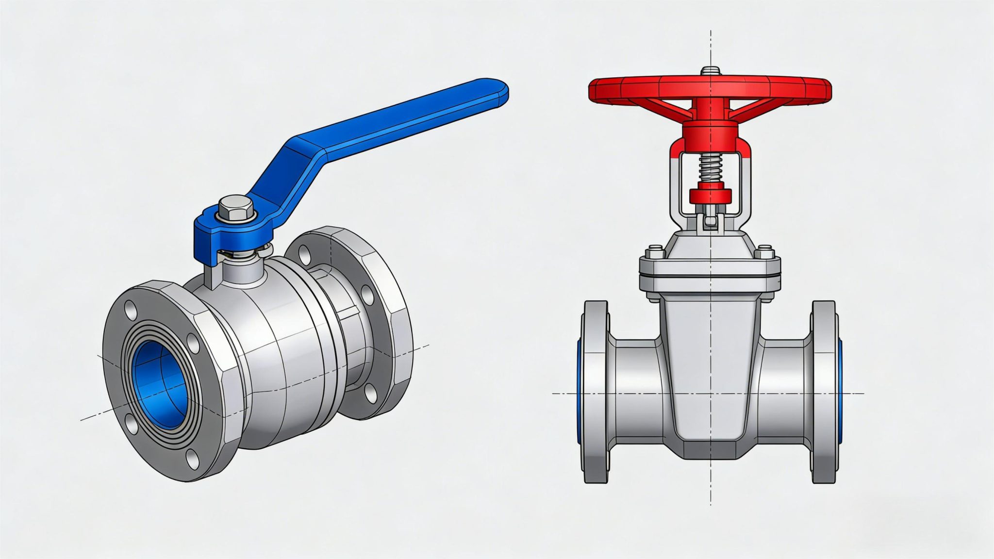 Ball Valves vs Gate Valves: Key Differences, Uses & Which to Choose ...